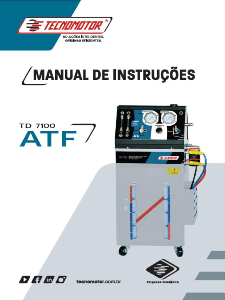Manual de Instrucoes TD7100 | PDF | Motores | Engenharia de Energia Manual de Instrucoes TD7100 | PDF | Motores | Engenharia de Energia