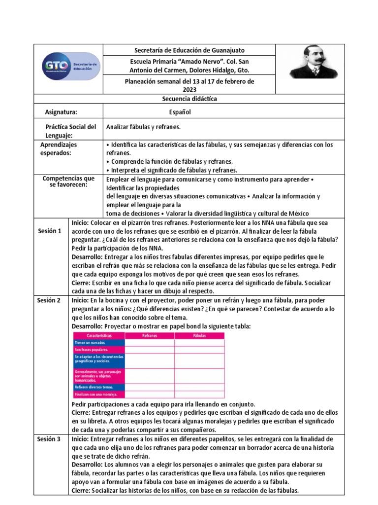 12. Ajustes Razonables_5to Grado _Planeación Del 13 Al 17 de Febrero ...