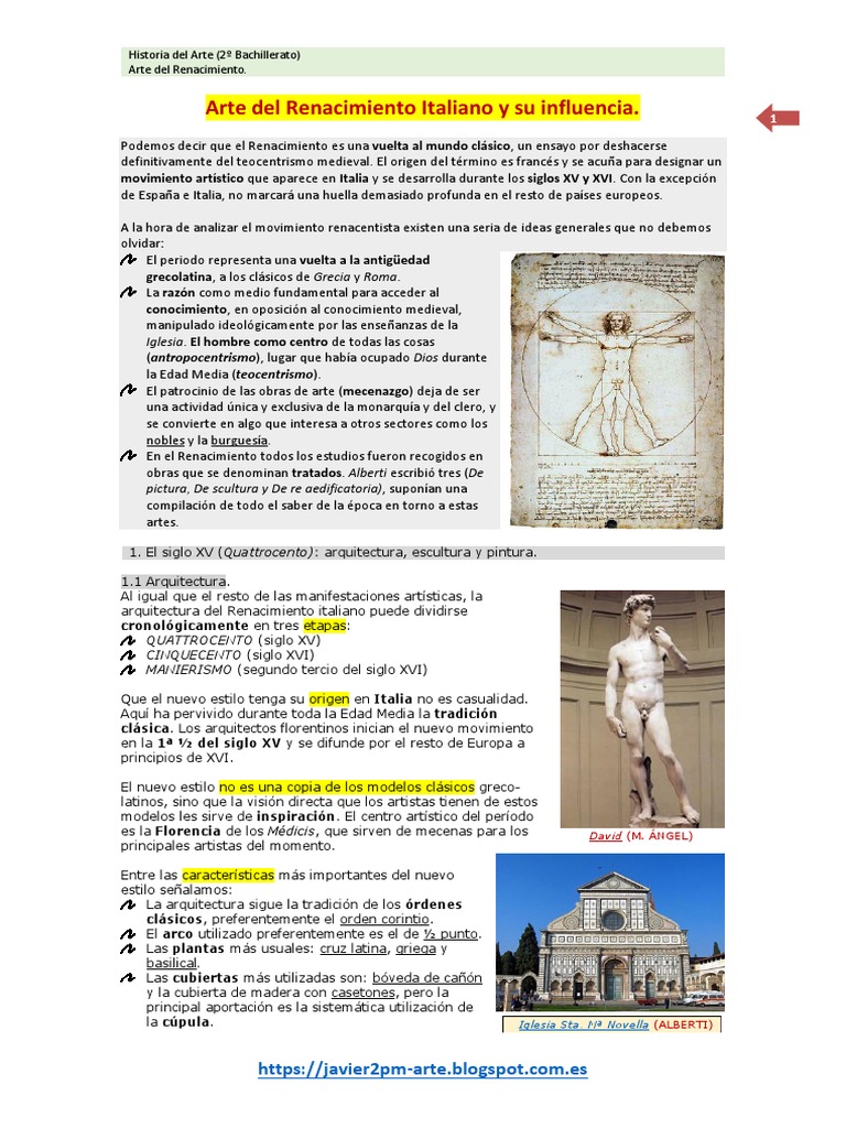 Renacimiento | PDF | Miguel Ángel | Pinturas