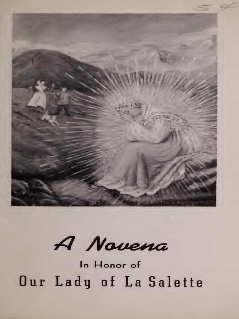 Novena in Honor of Our Lady of La Salette | PDF | Mary, Mother Of Jesus ...