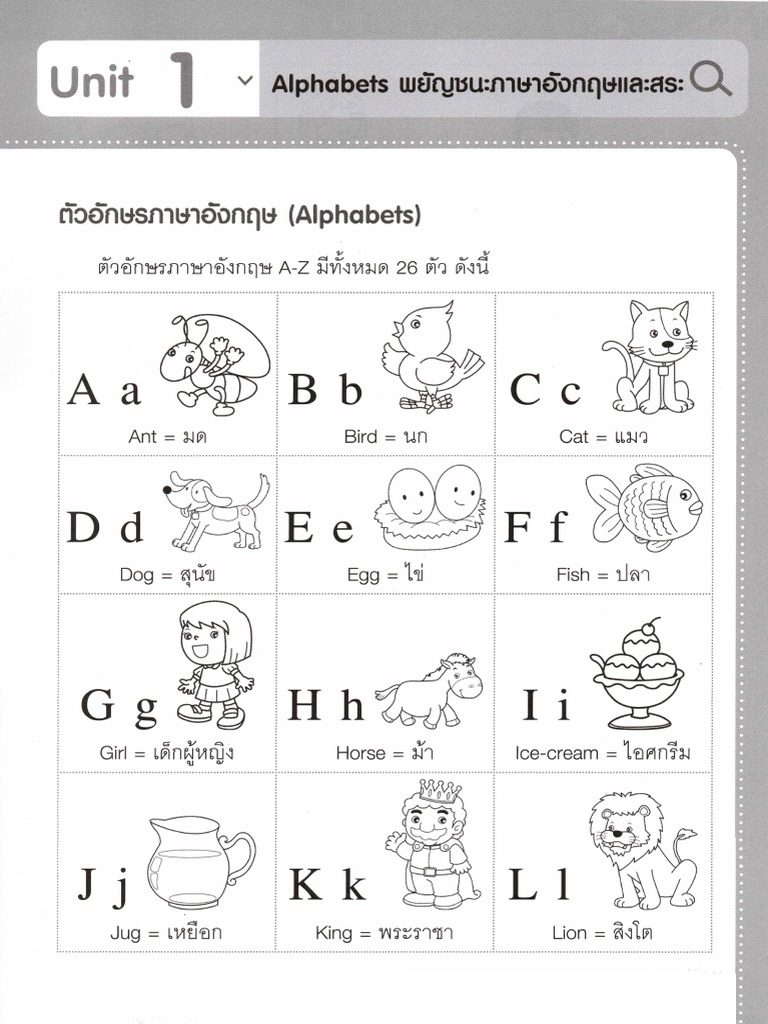 Chapter 1 Alphabet | PDF