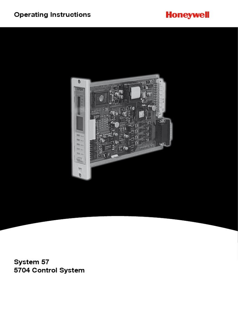 System 57 5704 Control System Manual Oper Instr | PDF | Power Supply ...