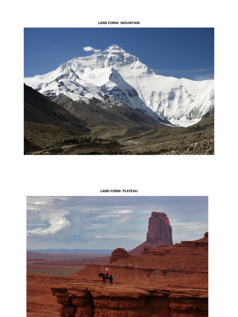 Land Form and Water Form | PDF