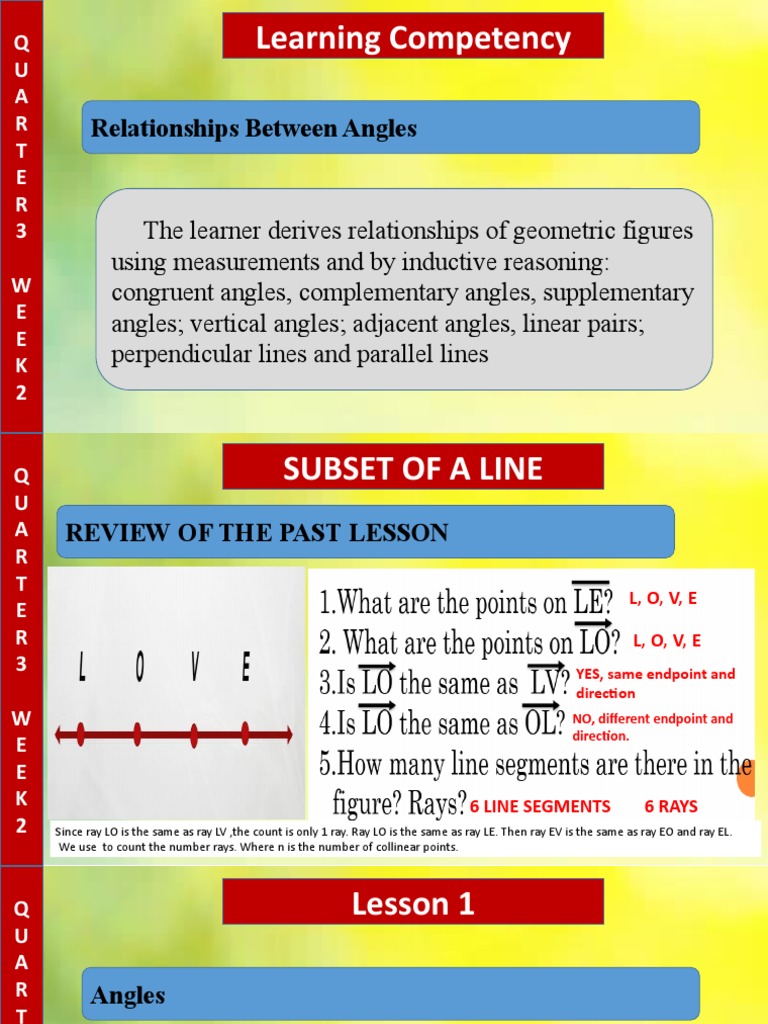 Quarter 3 Week 2 Asynchronous Step | PDF | Angle | Perpendicular Quarter 3 Week 2 Asynchronous Step | PDF | Angle | Perpendicular