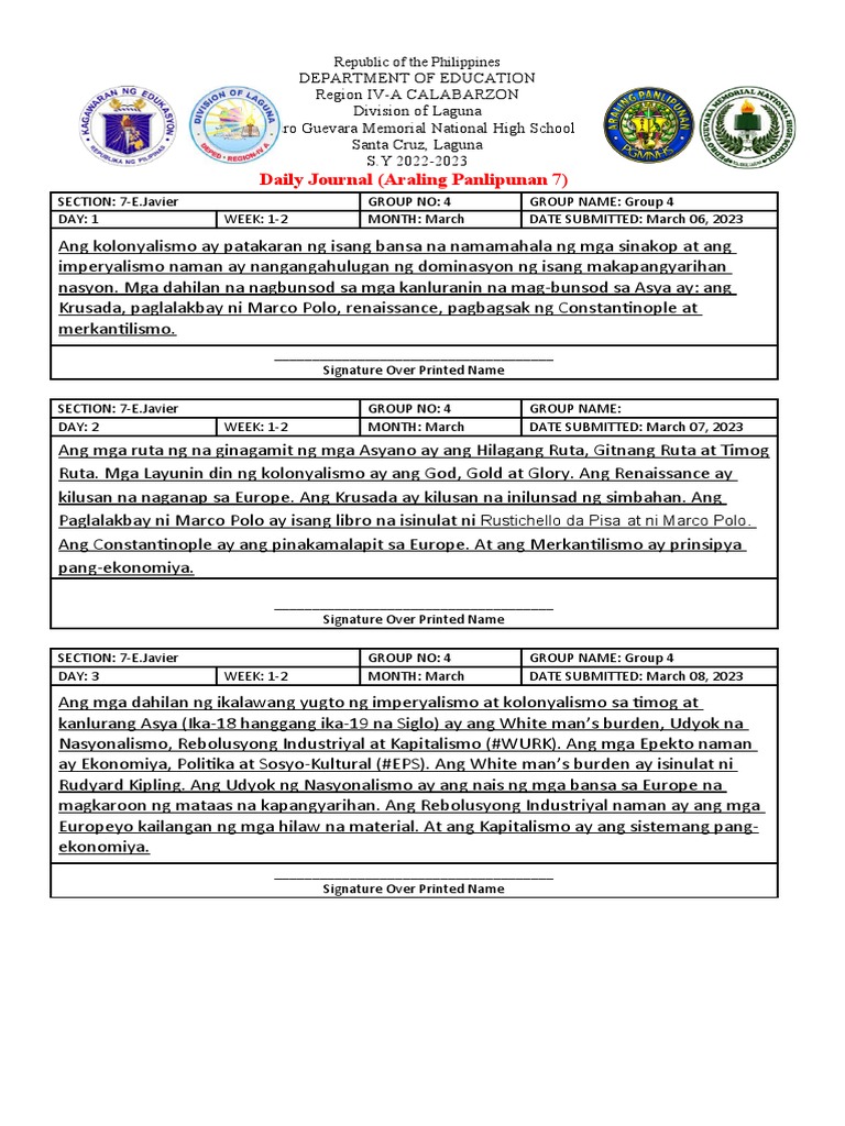 Daily Journal AP | PDF
