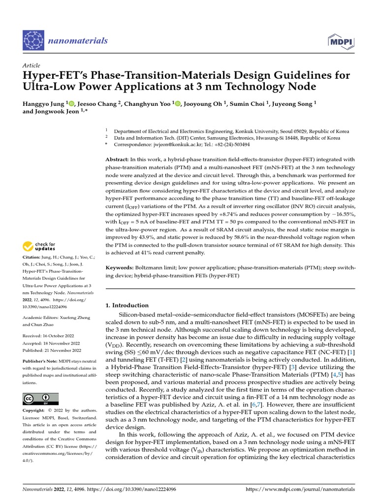 Hyper-FET's Phase-Transition-Materials Design Guidelines For Ultra-Low ...