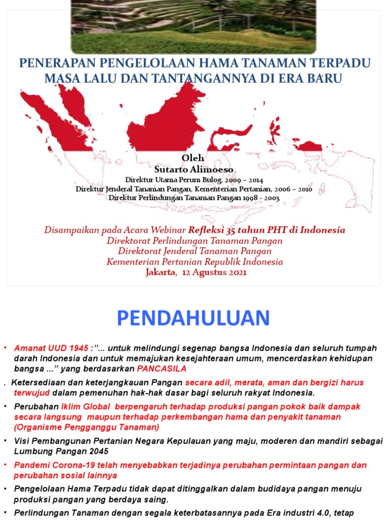 PHT 35 Tahun, Ditlintan, 12082021 | PDF | Teknologi & Rekayasa