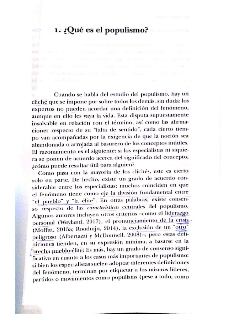 Populismo. Bejamin Moffitt | PDF