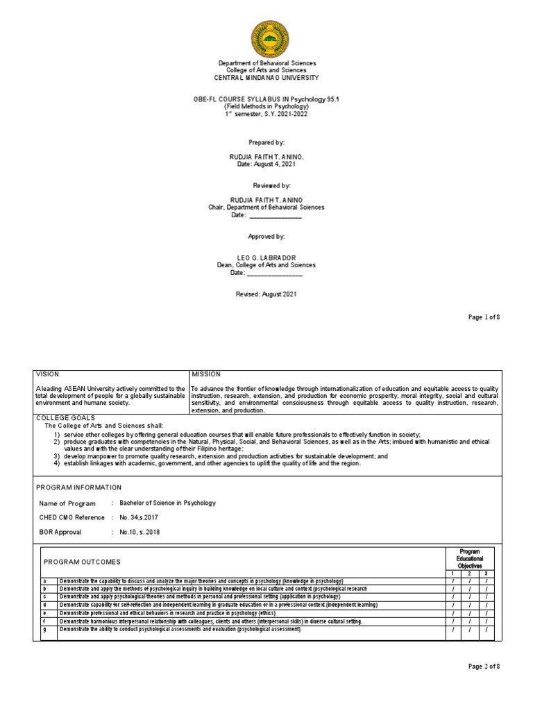 Field Methods in Psychology | PDF | Psychology | Qualitative Research