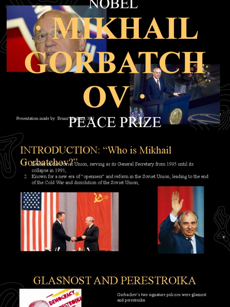 Gorbachev: Architect of Glasnost and Perestroika | PDF | Politics | History