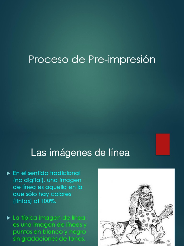 Proceso de Pre-Impresión | PDF | Diseño gráfico | Visión