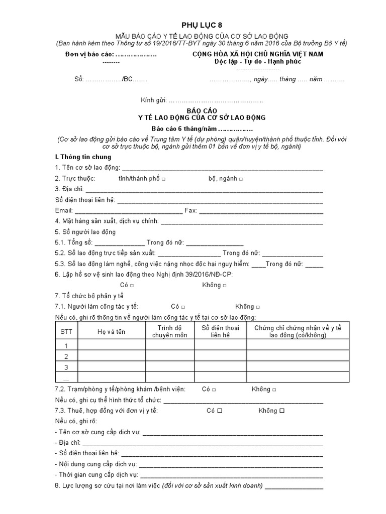 Bao Cao y Te Co So | PDF