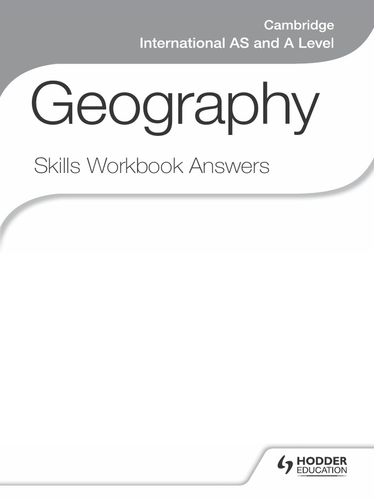 Geography Skills Workbook Answers | PDF | Plate Tectonics | Groundwater