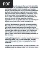 Prayer For Recollection | PDF