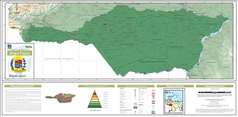 Mapa Fisico Apure | PDF