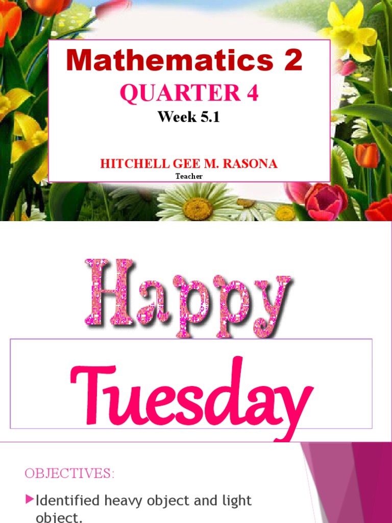 QUARTER 4 Math 2 - RASONA | PDF