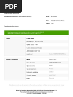 Ticket de Santander | PDF | Información de la empresa | Business