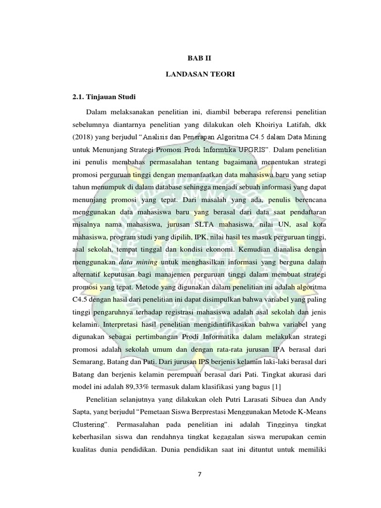 Bab 2 K-Means Dan K-Medoids | PDF