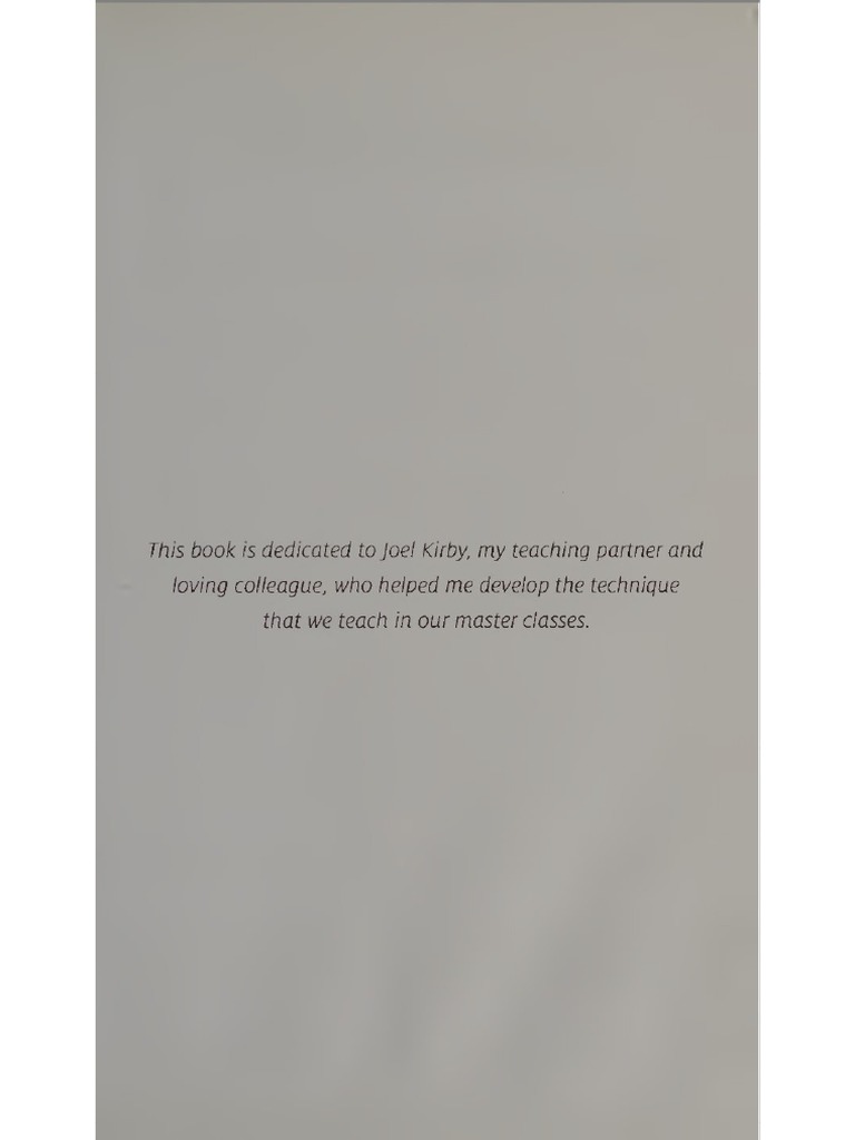 Nancy Bishop Auditioning, Acting Book | PDF