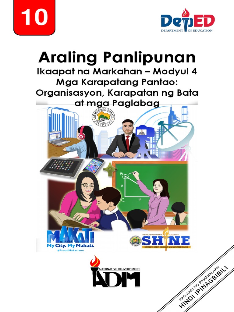 Ap10 q4 Week4 Karapatangpantaoorganisasyonatpaglabag v1.5-FOR-PRINTING | PDF