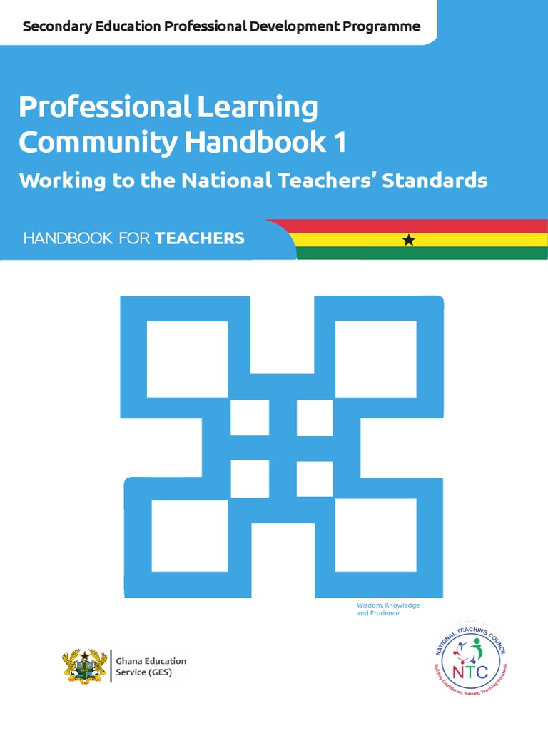 Professional Learning Community Handbook 1 Teacher Version Online | PDF | Educational Technology ...
