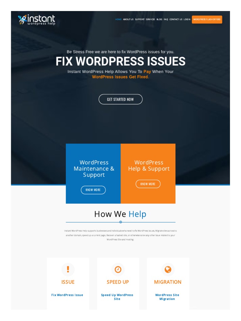 Fix WordPress Issues | PDF | Word Press | Web Software Fix WordPress Issues | PDF | Word Press | Web Software