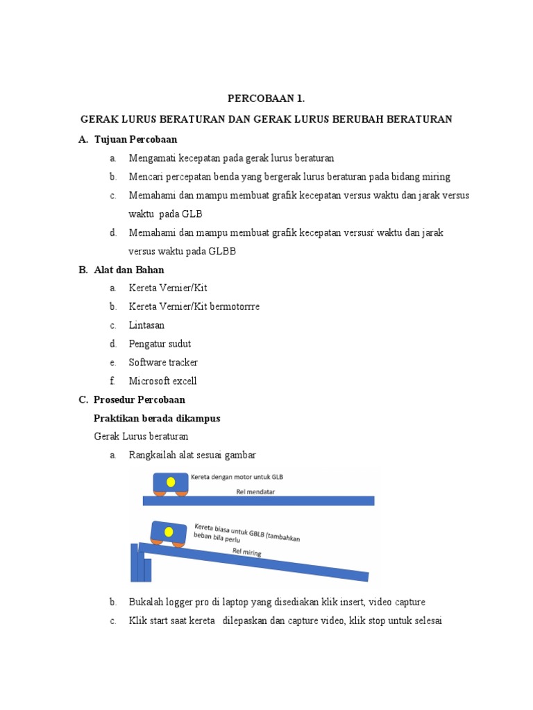 Soal GLBB untuk Kelas 10 | PDF