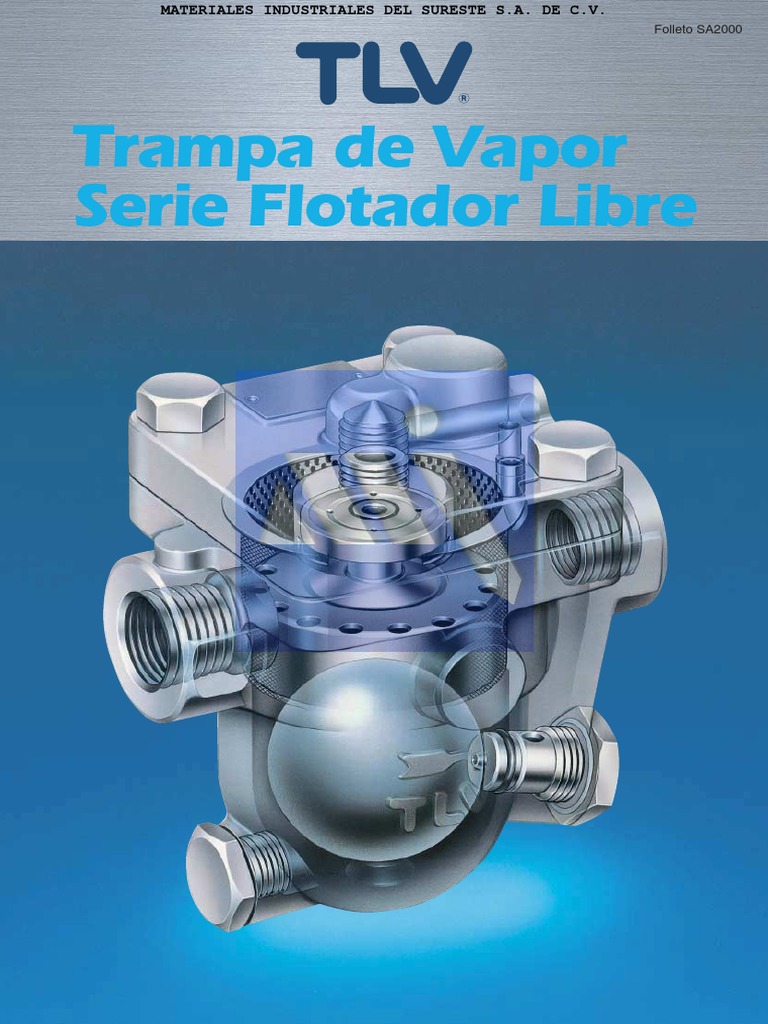 Trampas de Vapor TLV: Eficiencia y Durabilidad | PDF | Acero | Máquina ...