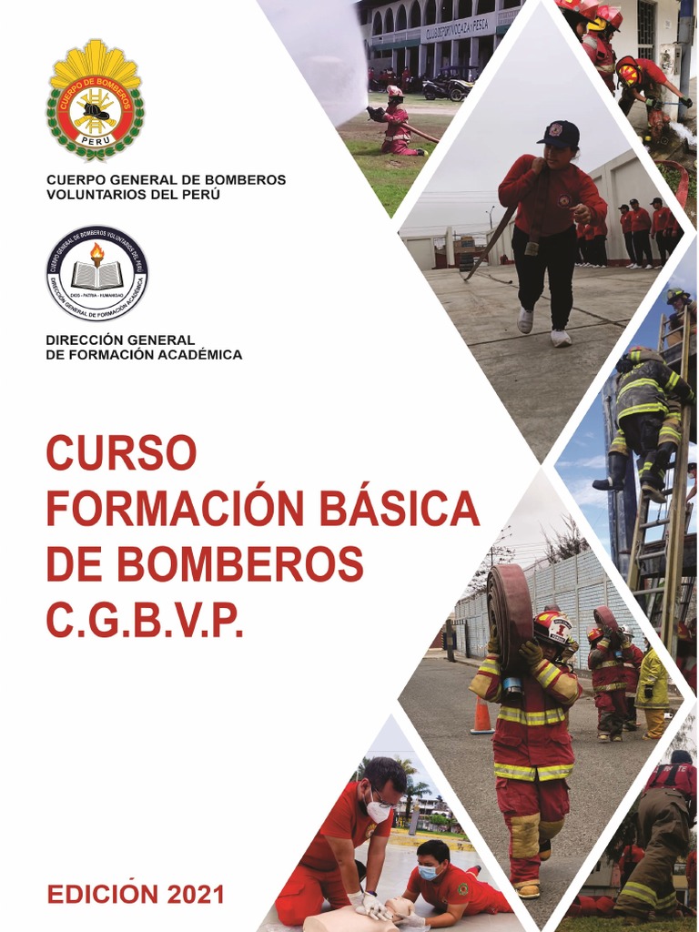 Manual Curso Formacion Basica de Bombero CGBVP Edicion 2021 | PDF | Bandera | Bombero