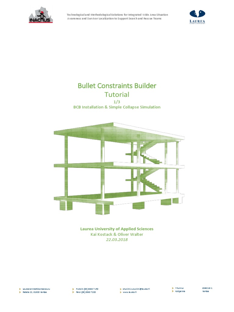 BCB Installation & Simple Collapse | PDF | Installation (Computer Programs) | Simulation