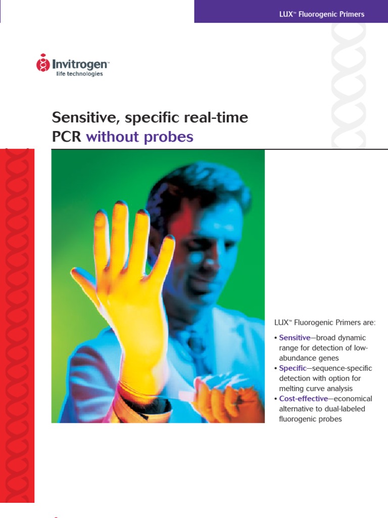 Invitrogen Lux Brochure | PDF | Real Time Polymerase Chain Reaction ...