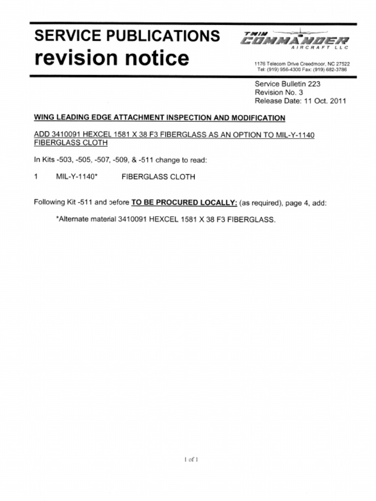 SB 223 Complete Rev 3 | PDF