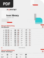 Fortinet Device Icons PDF | PDF | Cloud Computing | Firewall (Computing)