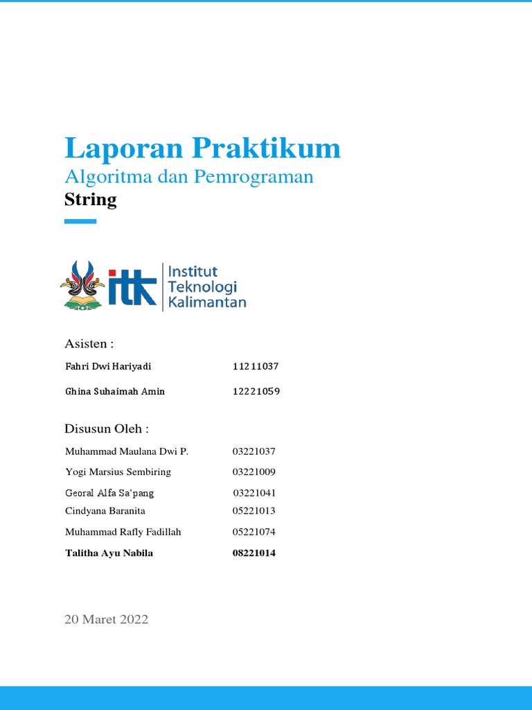 Talitha Ayu Nabila 08221014 LP5 | PDF
