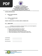 Sample Designation Order | PDF | Teachers | Learning