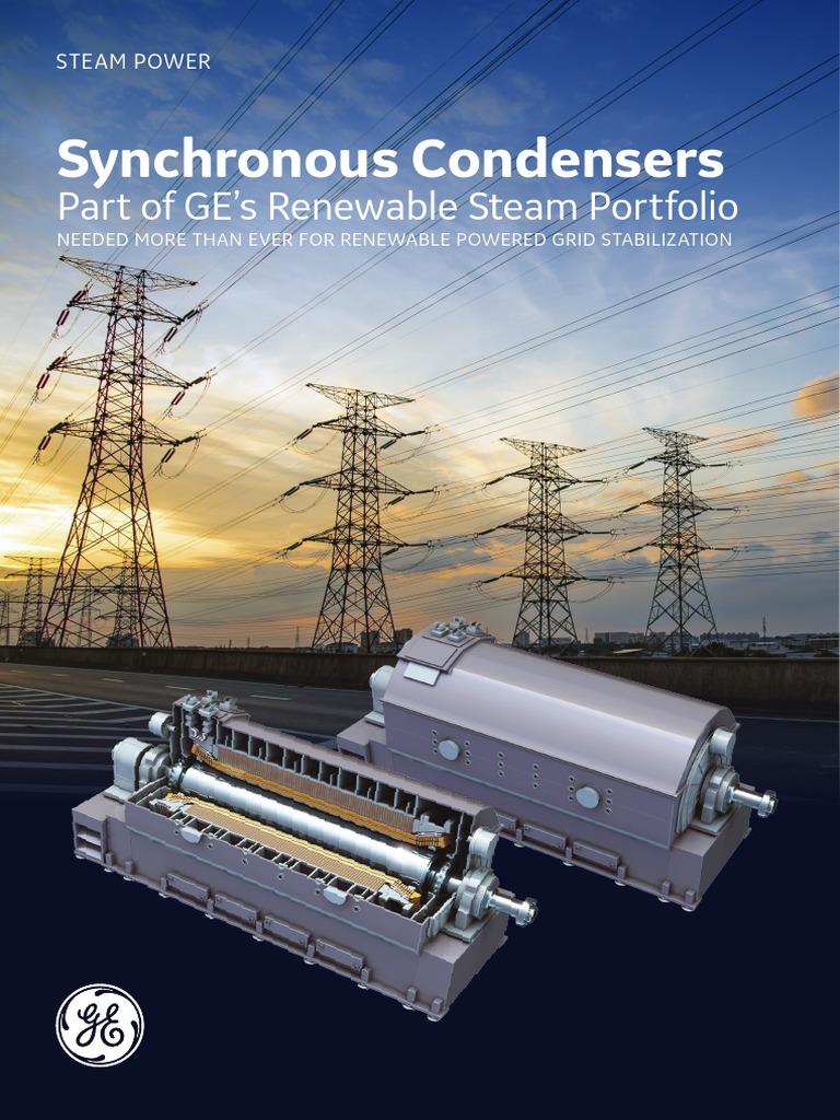 GE Synchronous Condensers for Grid Stability | PDF | Electrical Grid ...