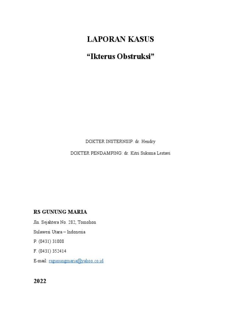 Ikterus Lapkas | PDF