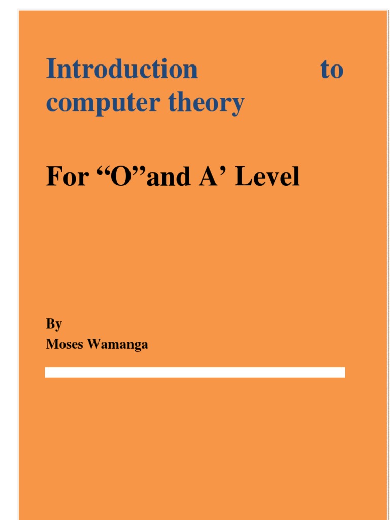 Computer Studies Book | PDF | Computer Data Storage | Printer (Computing)
