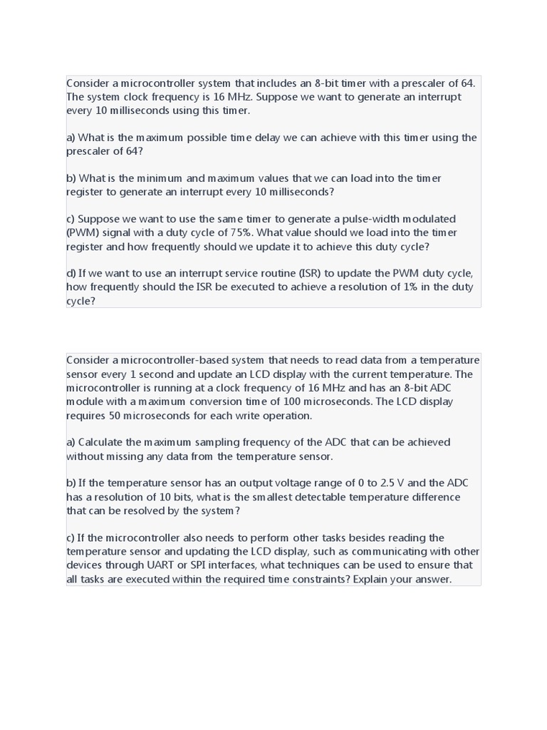 Microcontrollers New | PDF | Teaching Methods & Materials | Computers