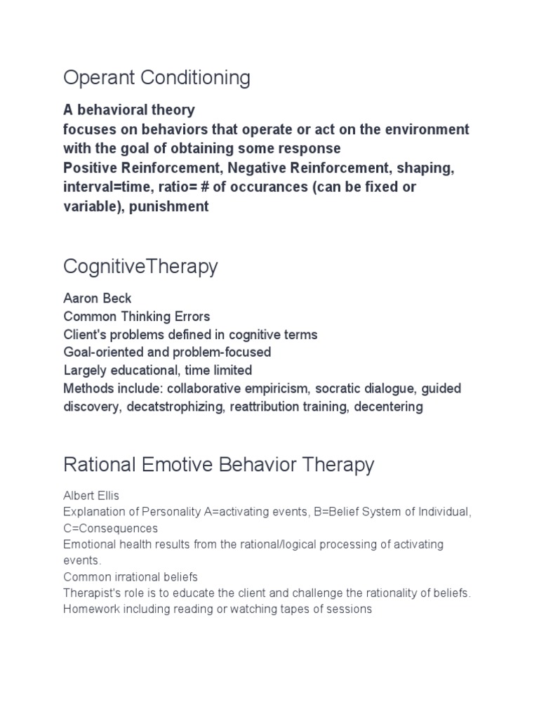 Operant Conditioning | PDF Operant Conditioning | PDF