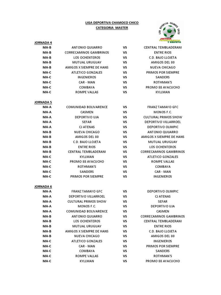 Fixture General Master | PDF