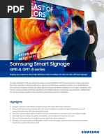 Samsung QBC Series Display Specifications | PDF | Display Technology ...
