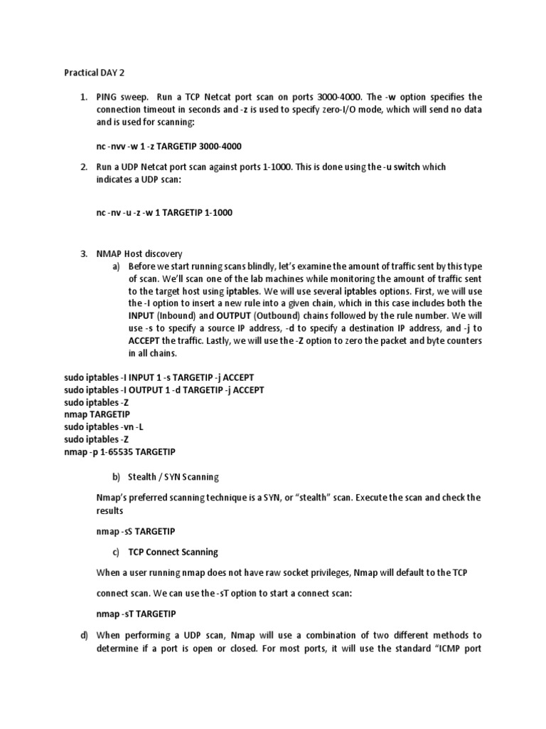 Practicals 2 Pdf Transmission Control Protocol Port Computer Networking