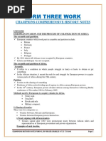 History Form 2 Notes | PDF | Atlantic Slave Trade | Business