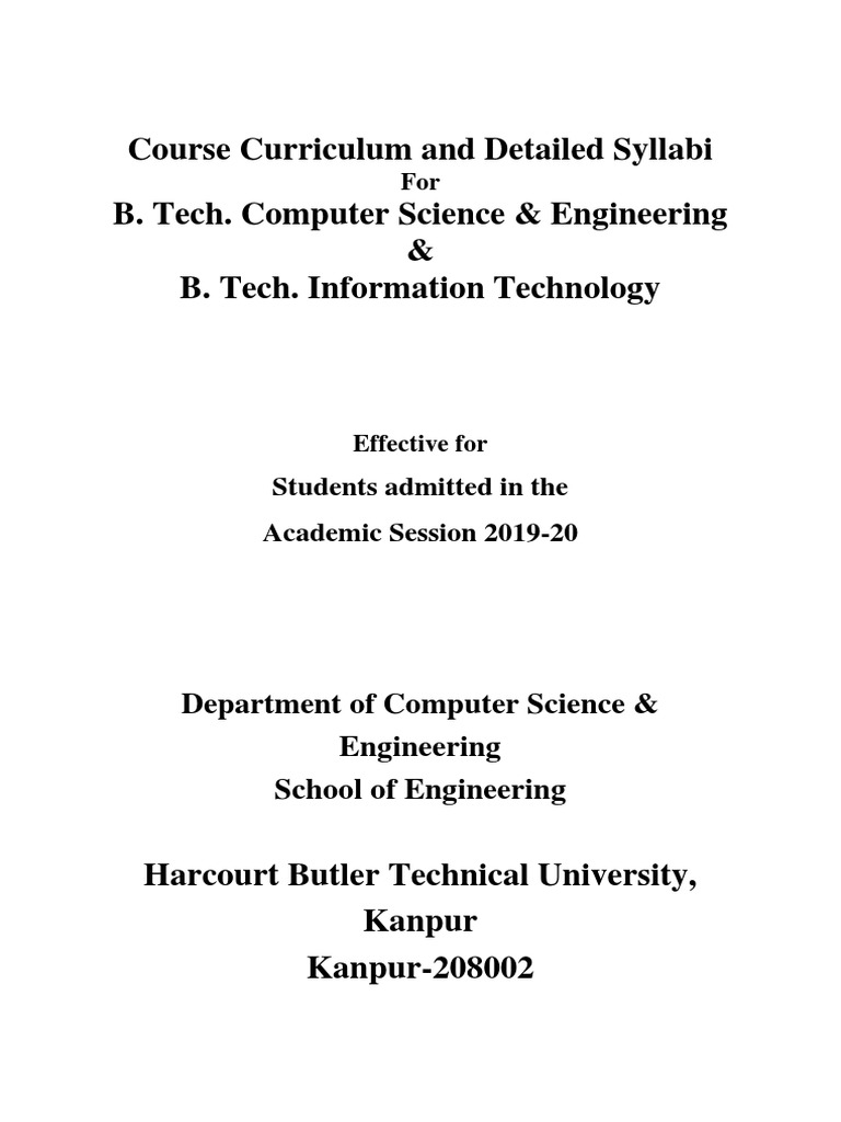 Cse It Syllabus 2020 Compressed Pdf Bending Special Relativity