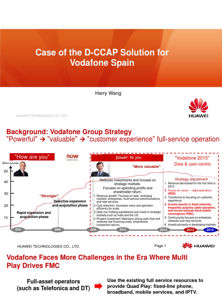 Vodafone Spain D-CCAP Case Study | PDF | Fiber To The X | Wavelength Division Multiplexing