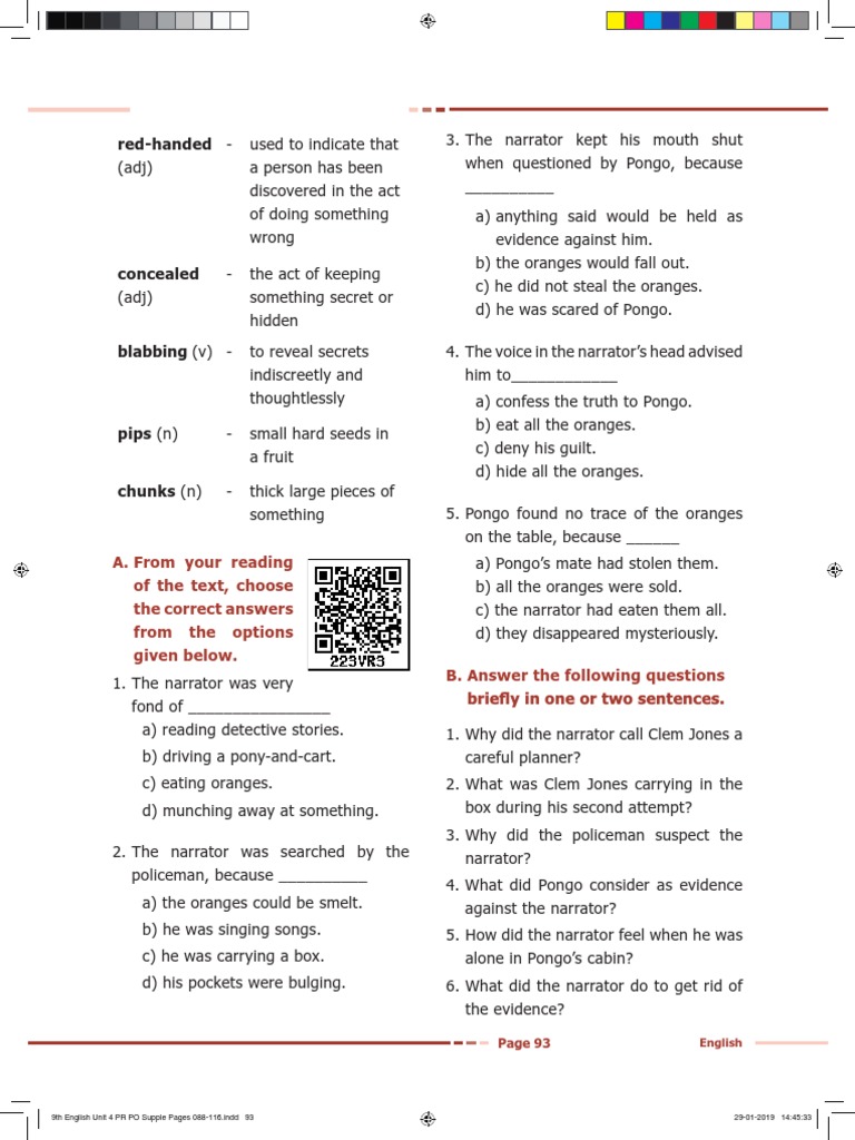 9th English Book Samacheer Kalvi Guru | PDF | Verb | Linguistics