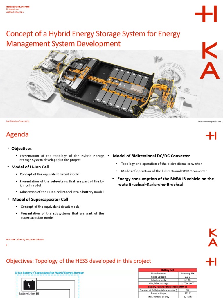 Hybrid Energy Storage System Overview | PDF | Electrical Network ...