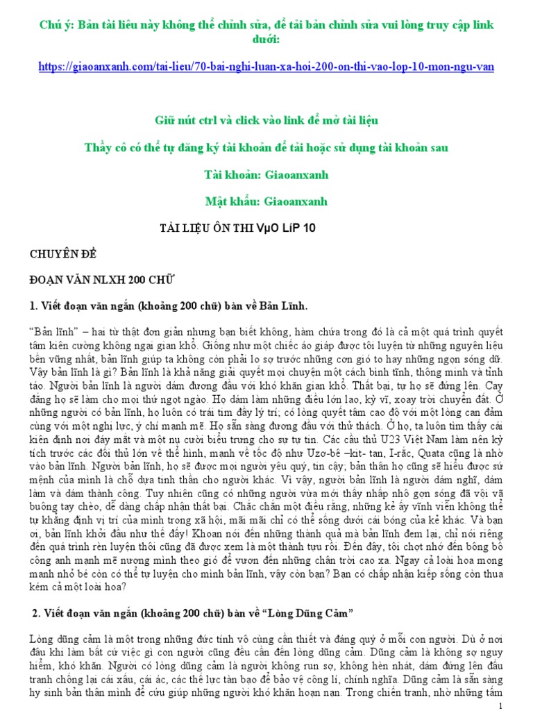 Đo N Văn NLXH | PDF