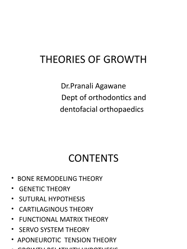 Theories of Craniofacial Growth | PDF | Skull | Epigenetics